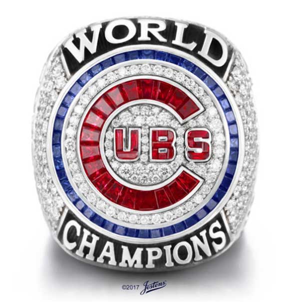 Chicago Cubs' World Series Rings Commemorate Team's First Championship