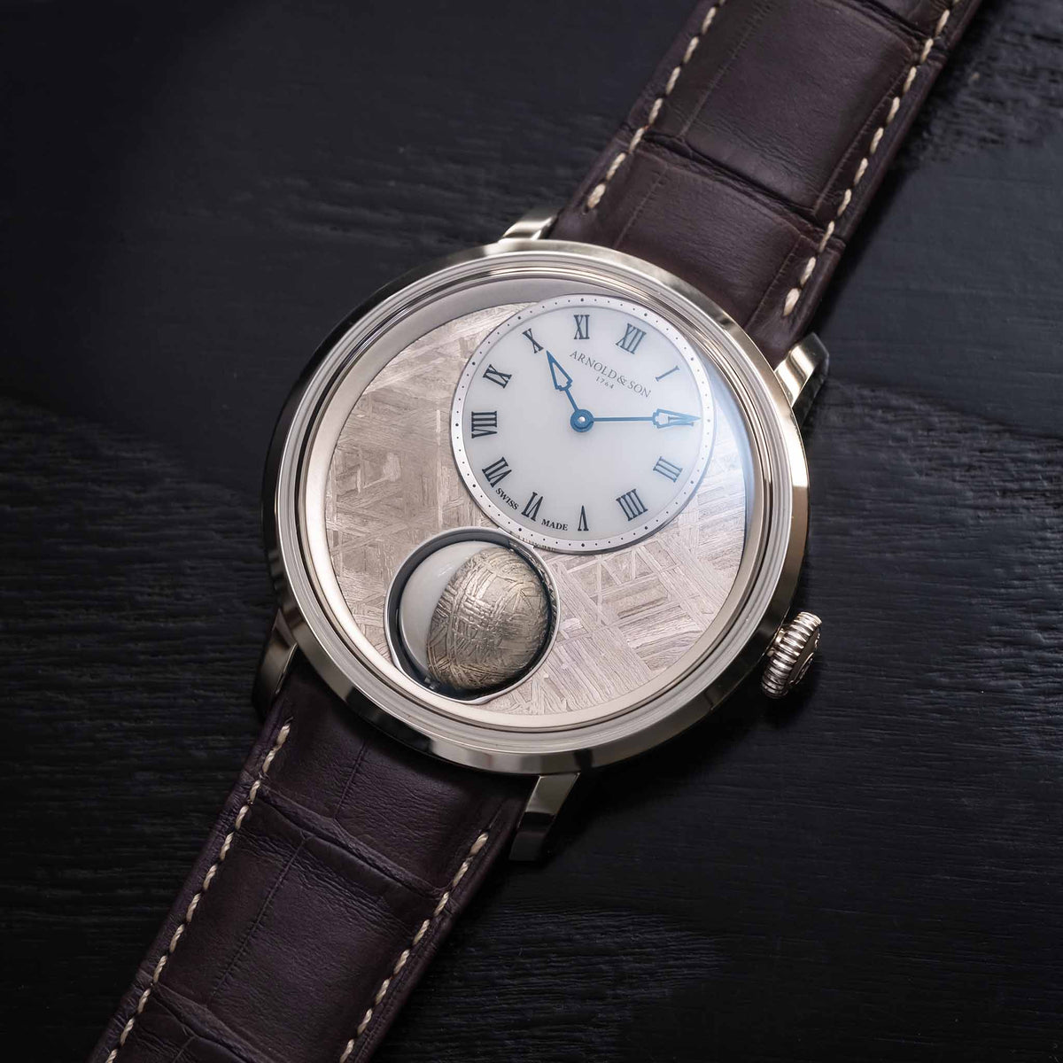 Arnold & Son Luna Magna Platinum Watch